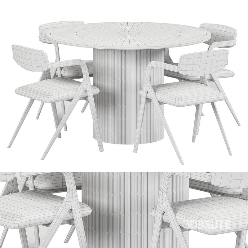 Hill table,Keyko Chair Image 6