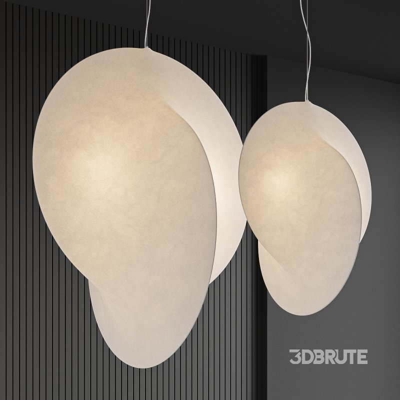 Overlap Suspension by FLOS 3D model 3dbrute