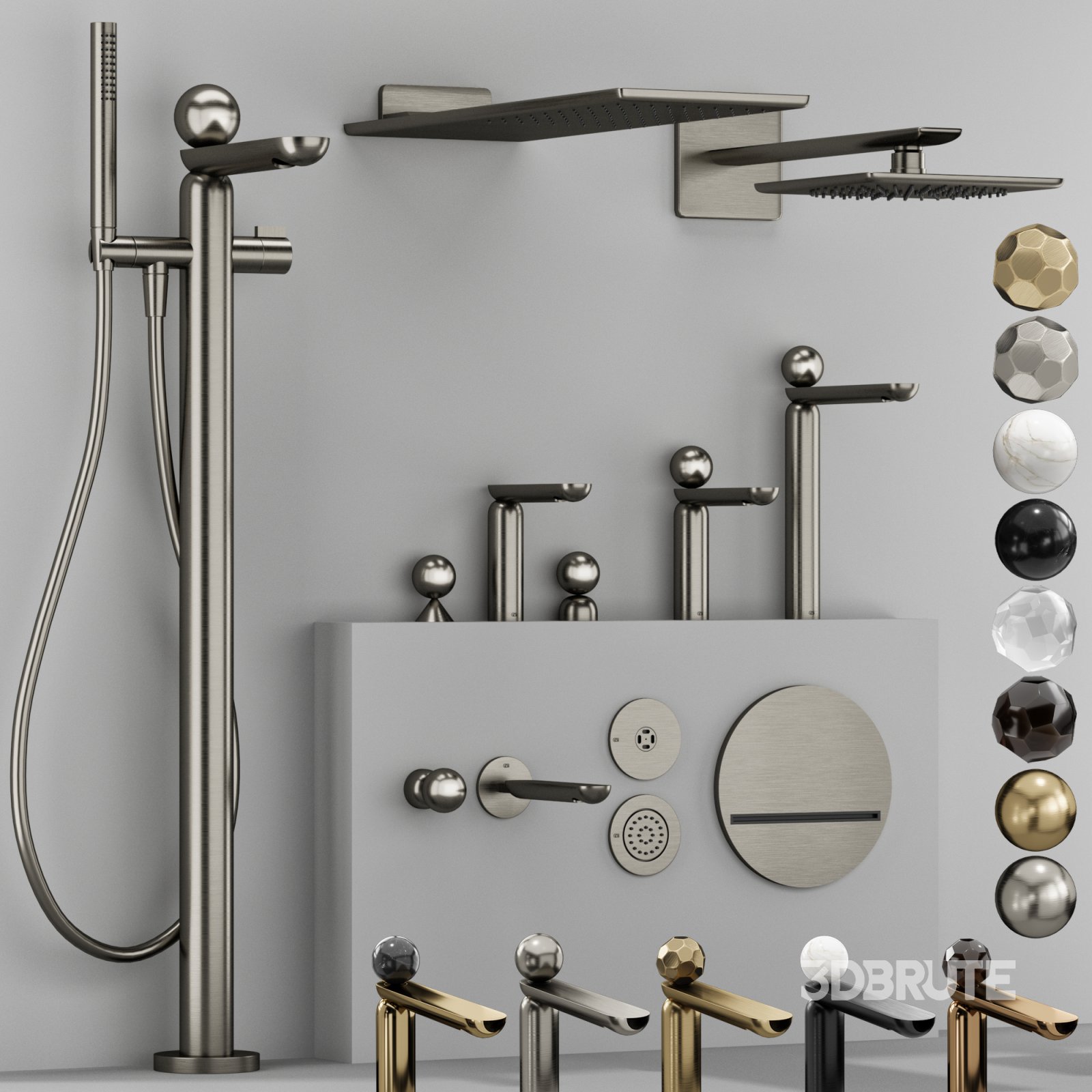 GESSI PERLE BATHROOM FAUCET COLLECTION Image 2