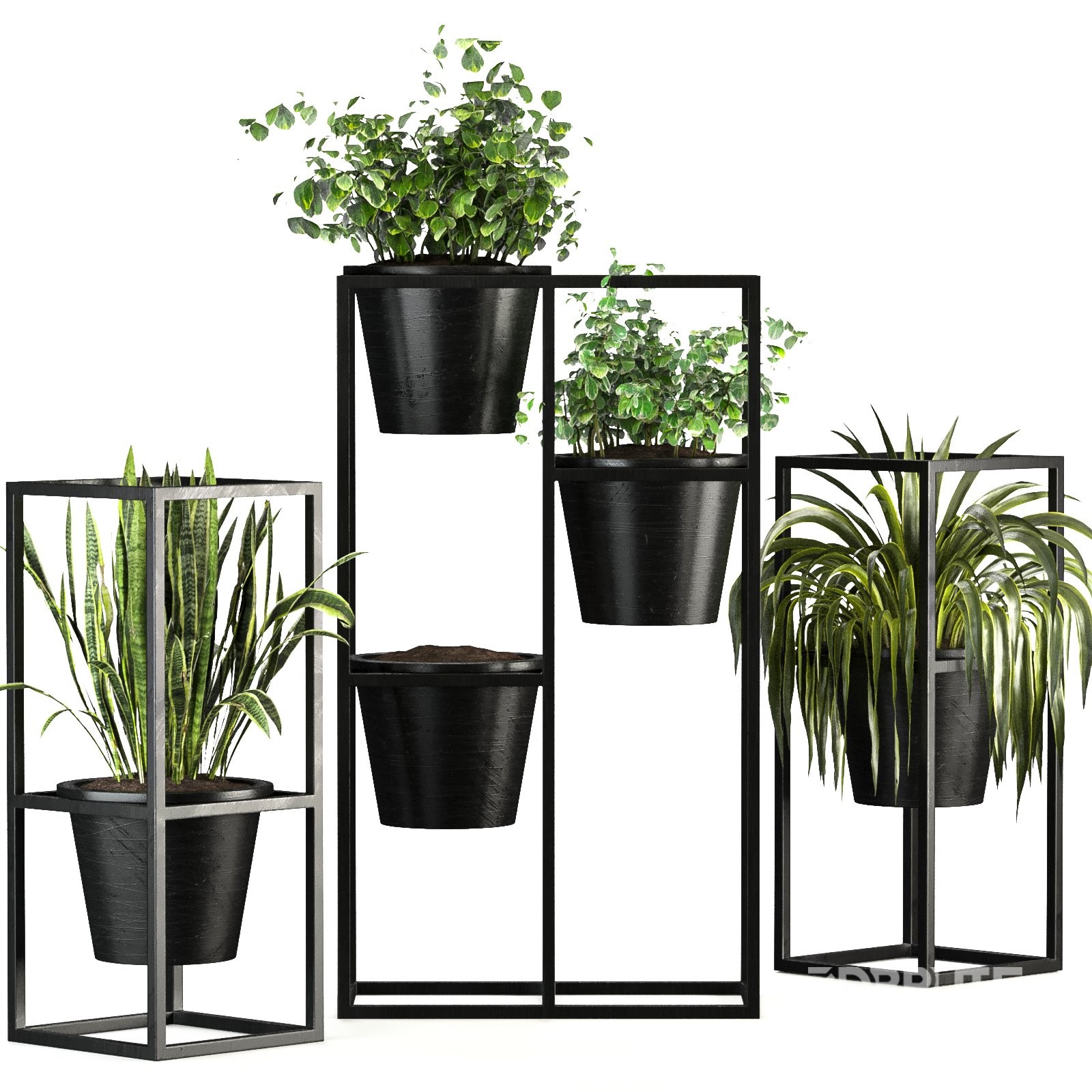 Metal Plant Set 10 Image 3