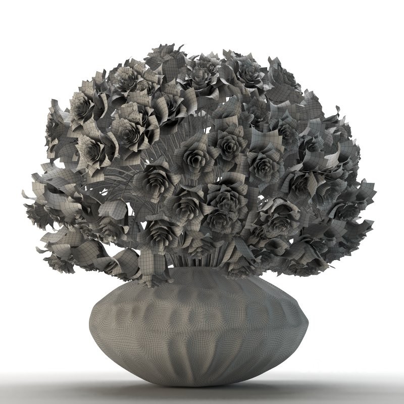 Flower Set Rose Image 1