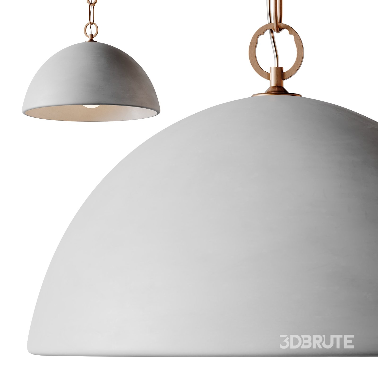 Elliot Wide Dome Pendant Light Image 5