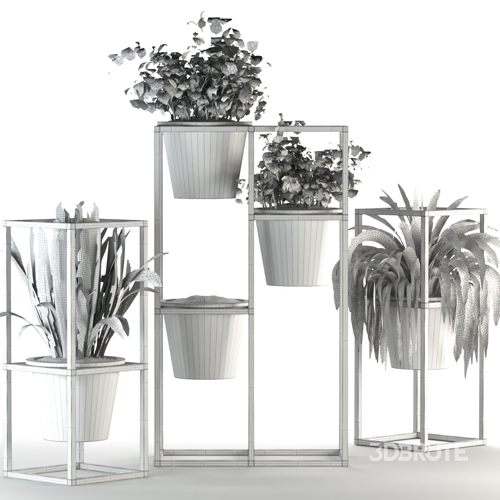 Metal Plant Set 10 Image 5