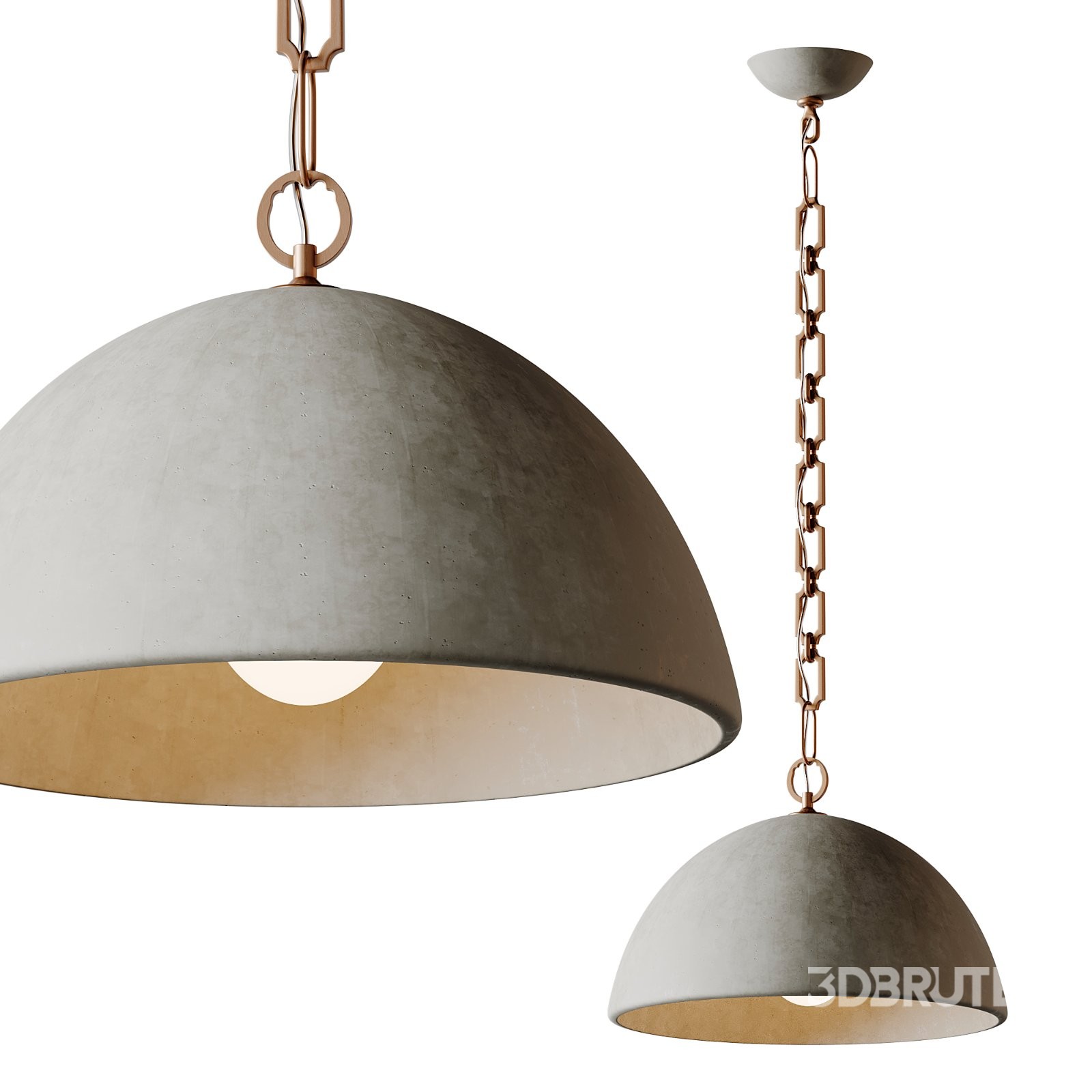 Elliot Wide Dome Pendant Light Image 1