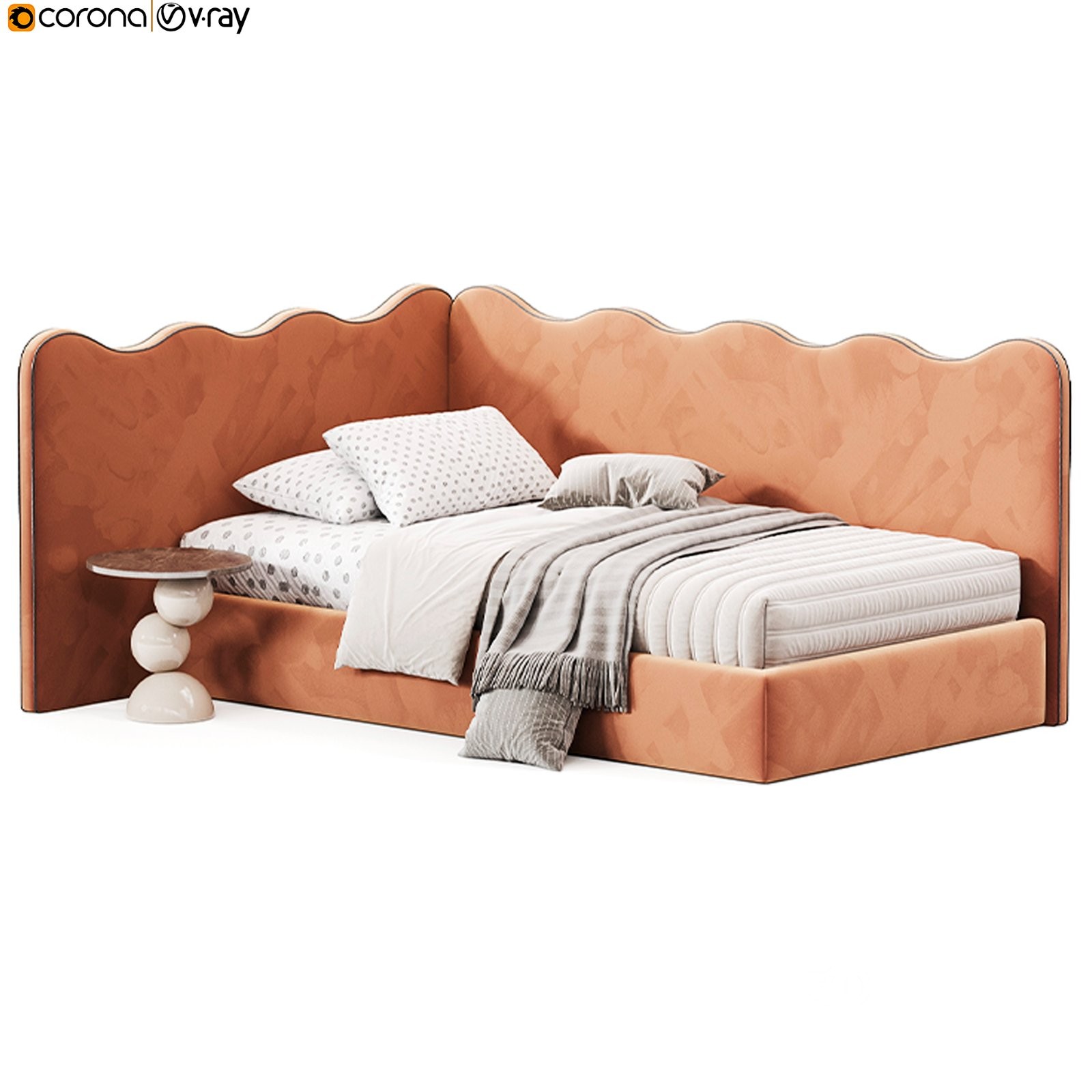 Corner bed Riviera By Sensorsleep Image 1