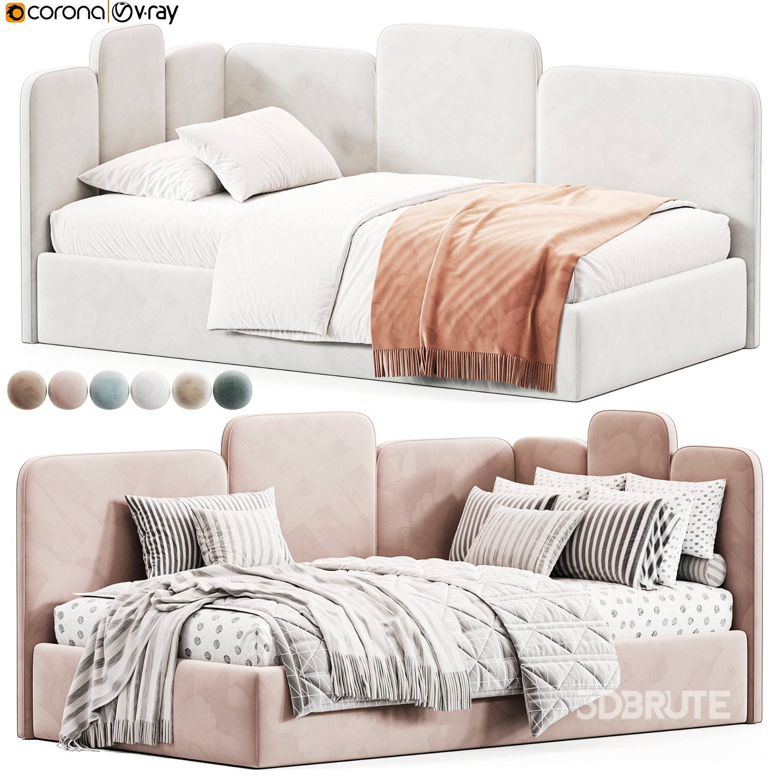 Corner bed Pikachu Design Image 2