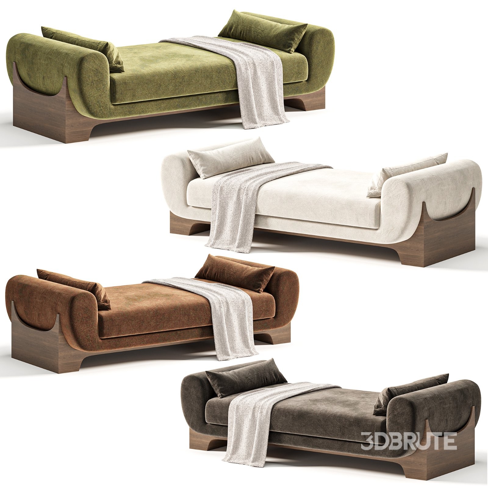 Beaufort Boucle Sheba Daybed Image 2