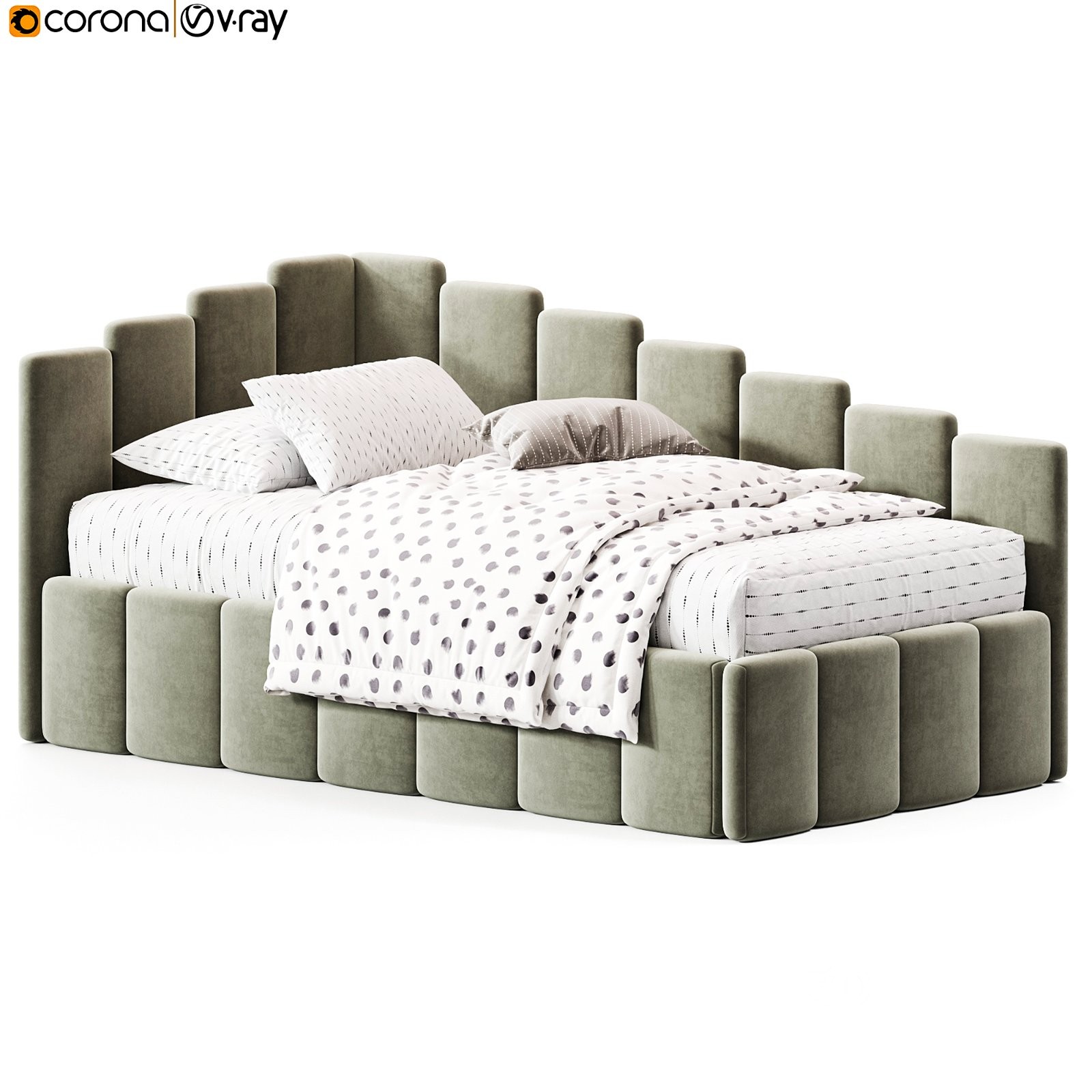 Corner bed Dandy kids ladder back By Sensorsleep Image 2