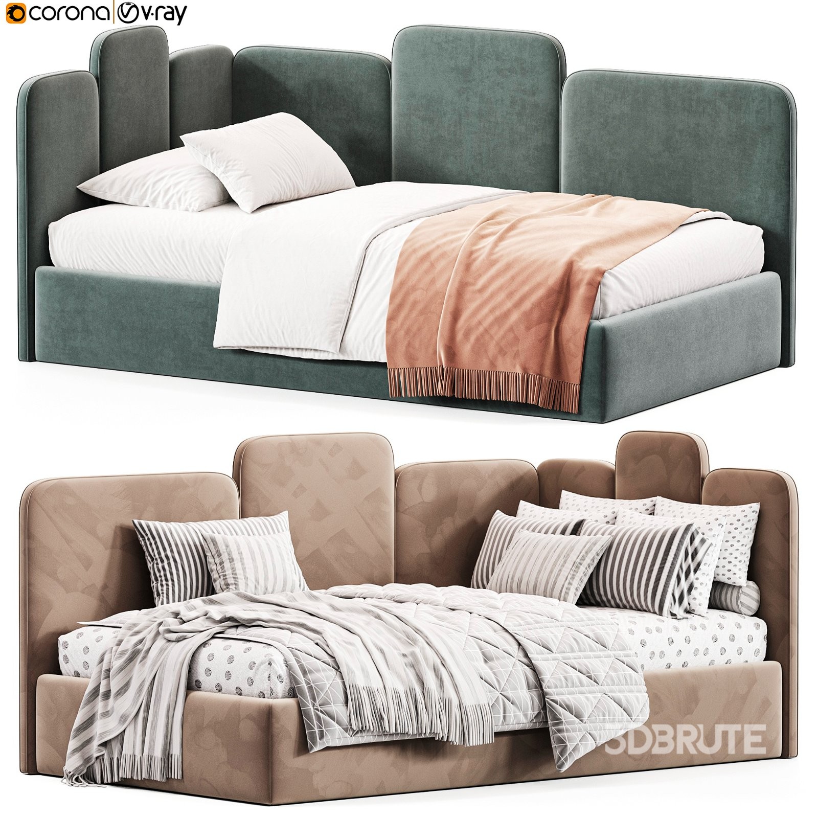 Corner bed Pikachu Design Image 4