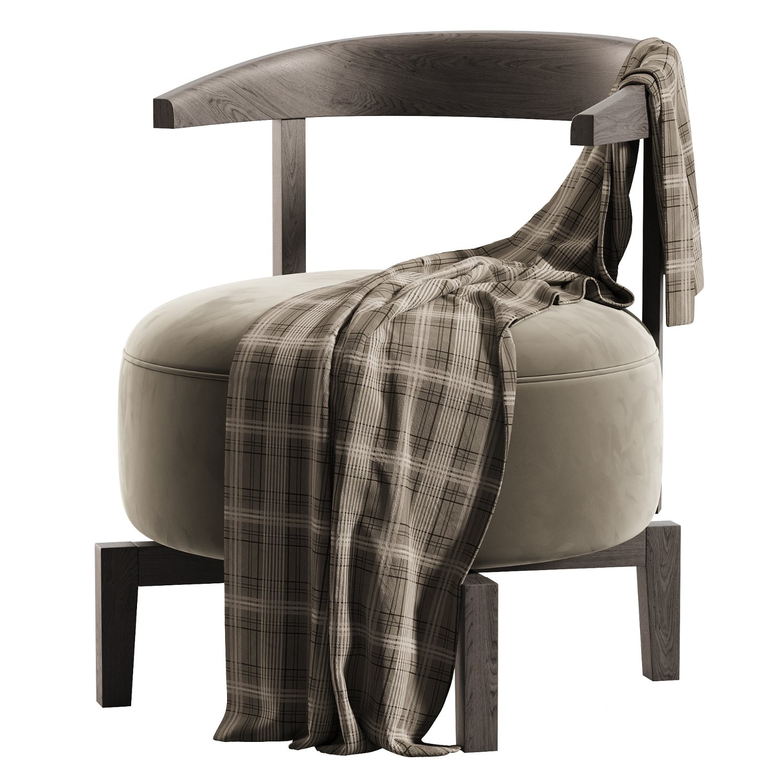 Rotatable Solid Color Side Chair Image 4