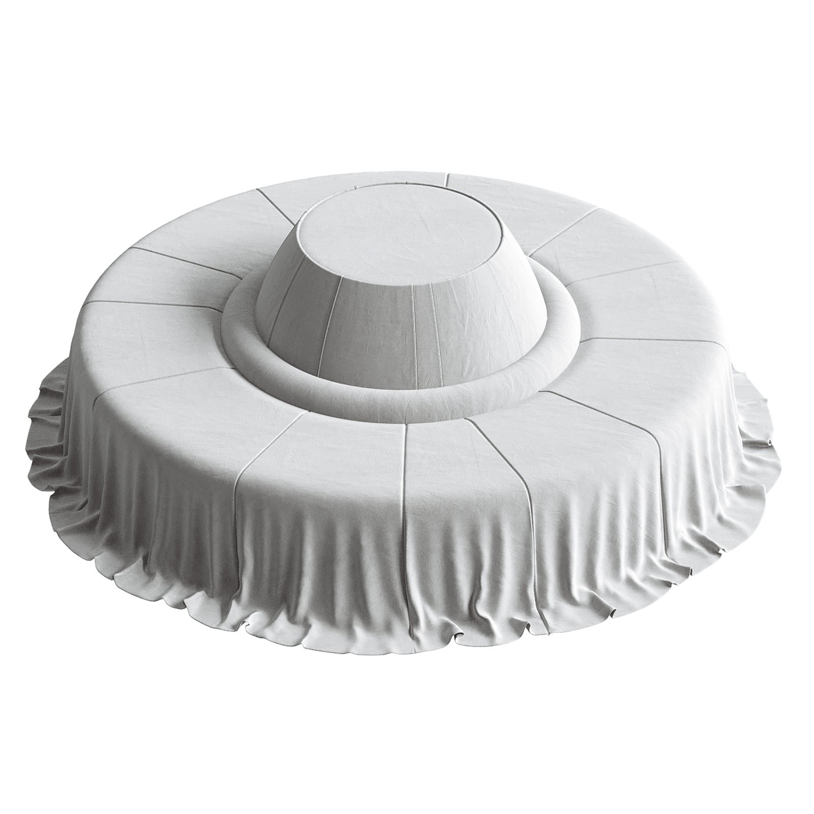 Gyvate Drape Round Sofa Image 3