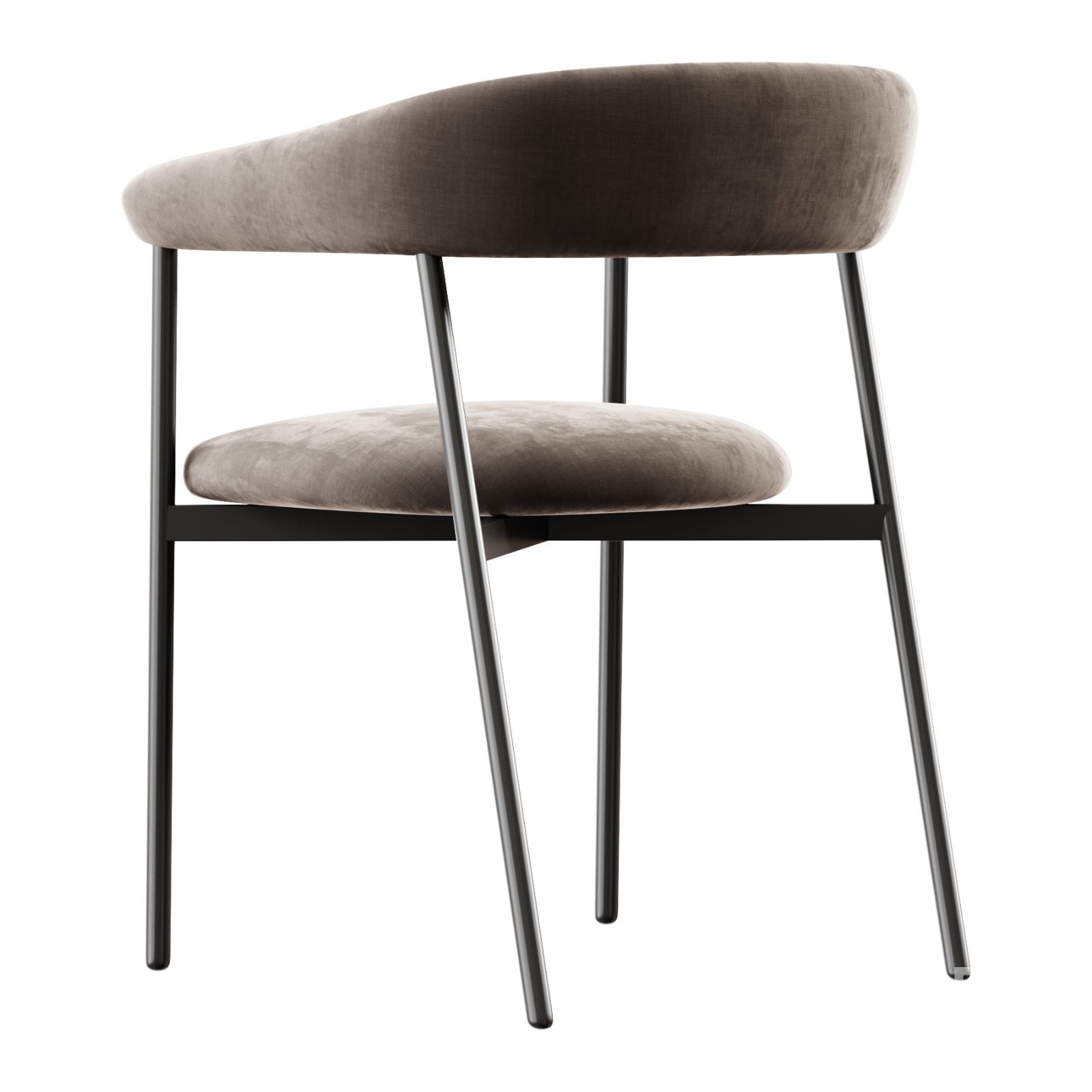 Toko dining chair light gray 2 pcs Image 2