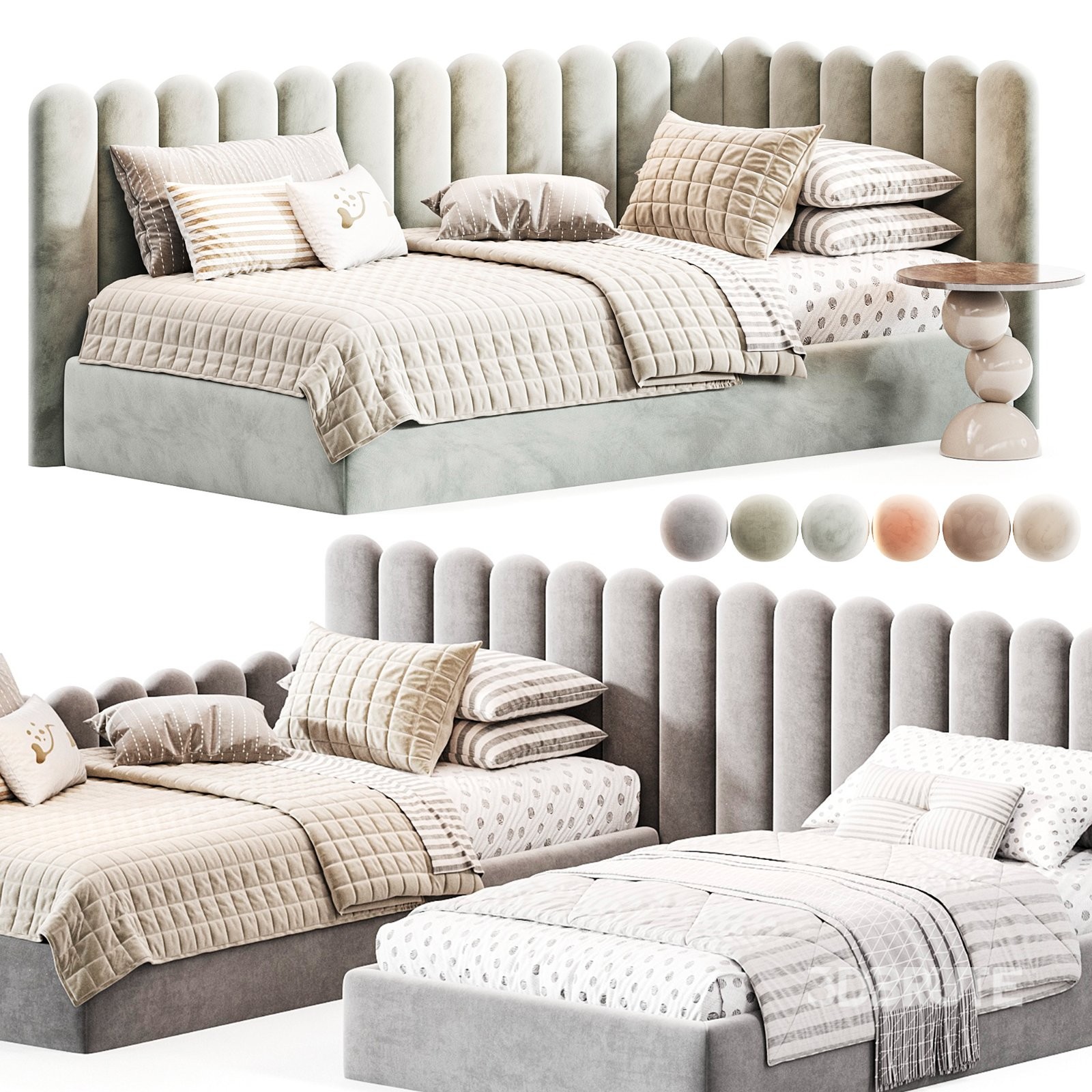 Corner bed Savoyardi kids Image 6