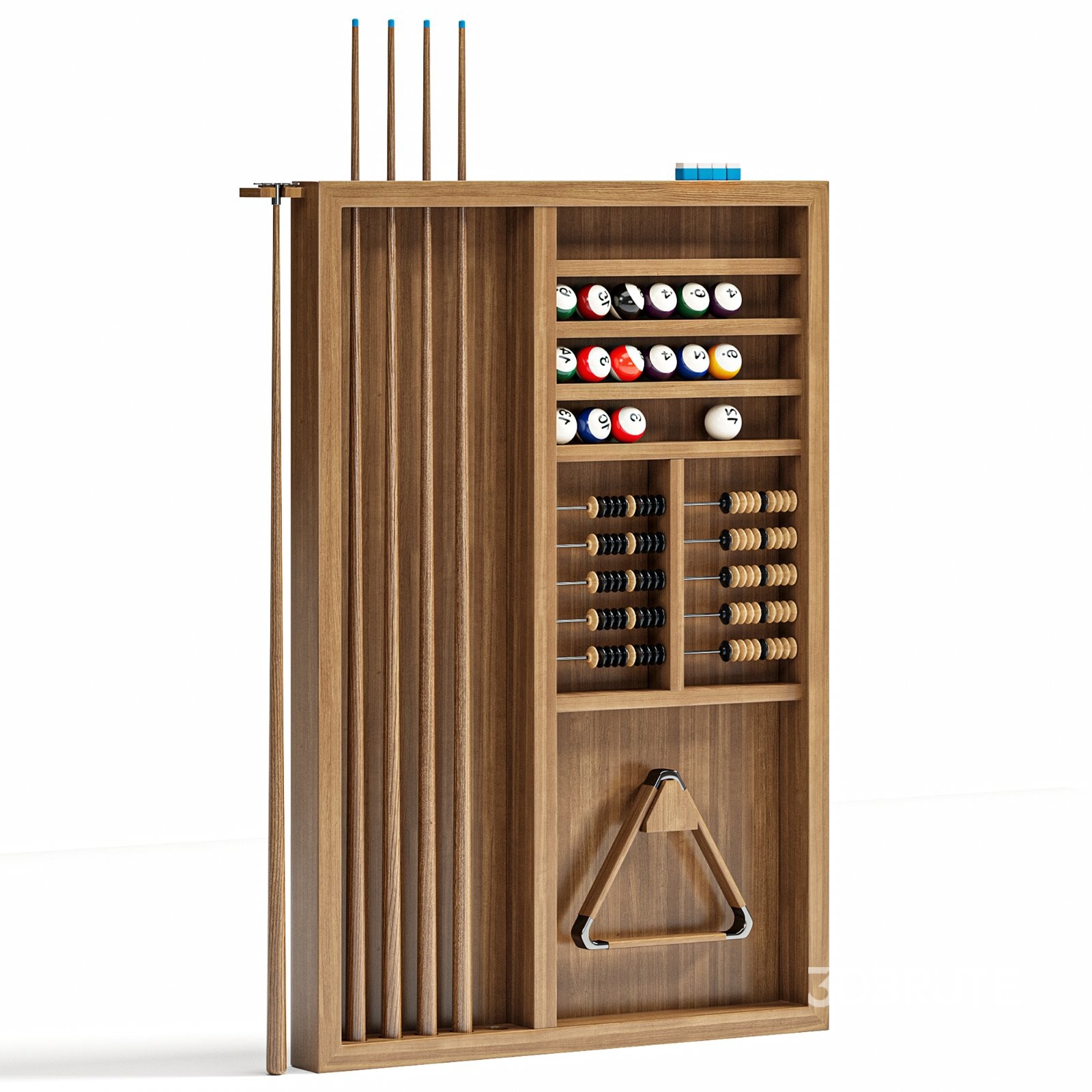 Modern Combination Wall Rack Image 1