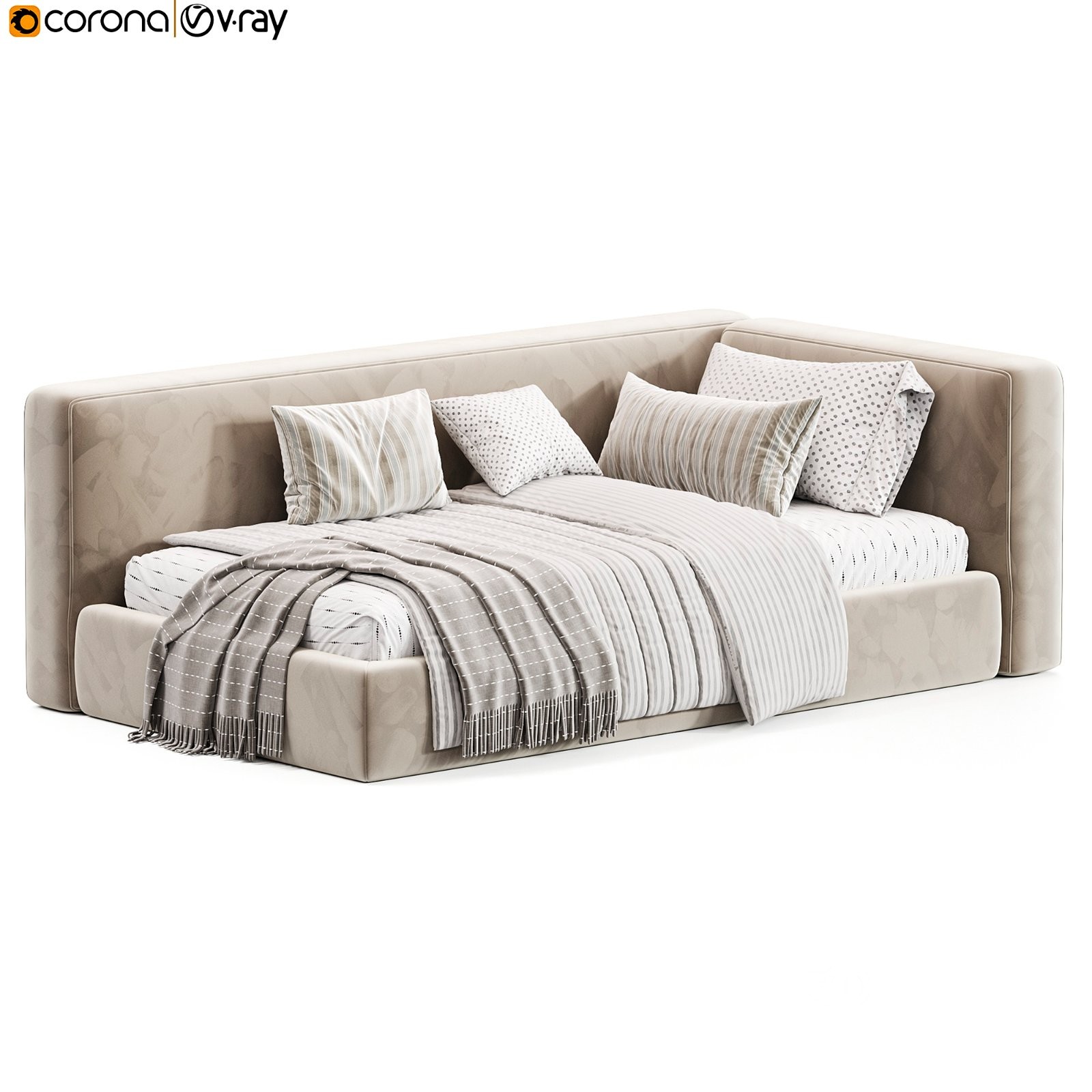 Corner bed Soho Design Image 2