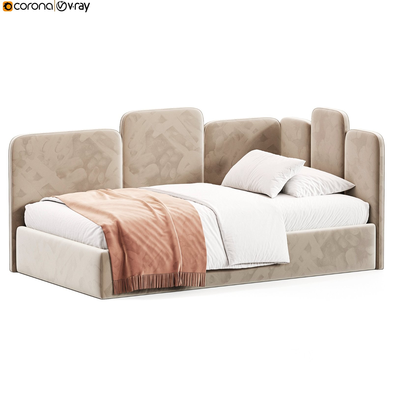 Corner bed Pikachu Design Image 1