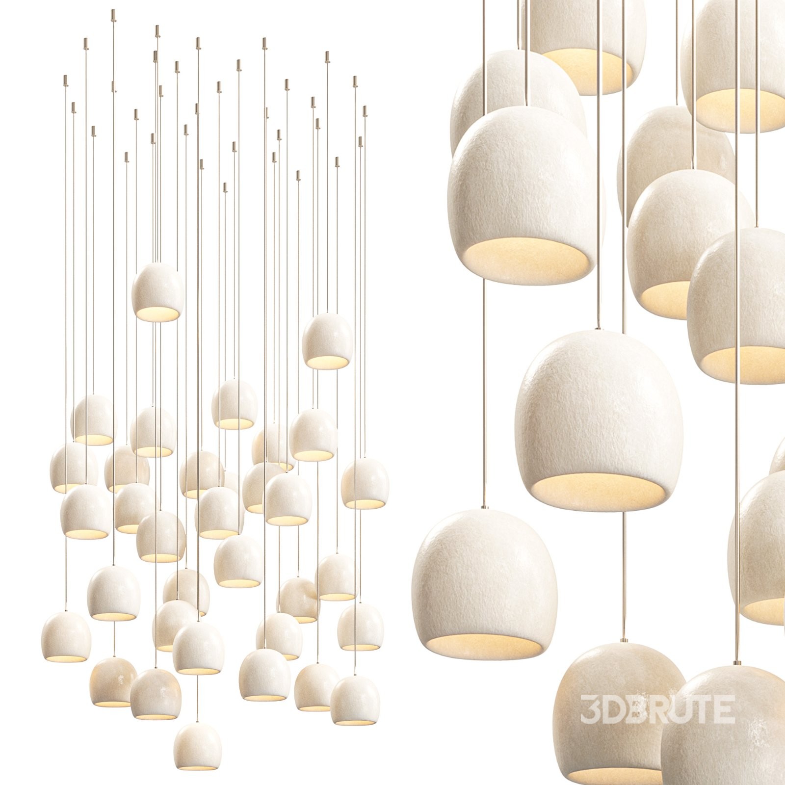 Arica Round Chandelier Image 3