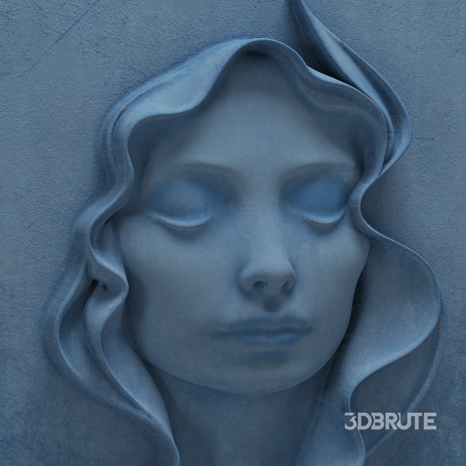 Girl_Face_Wall_Art Image 4