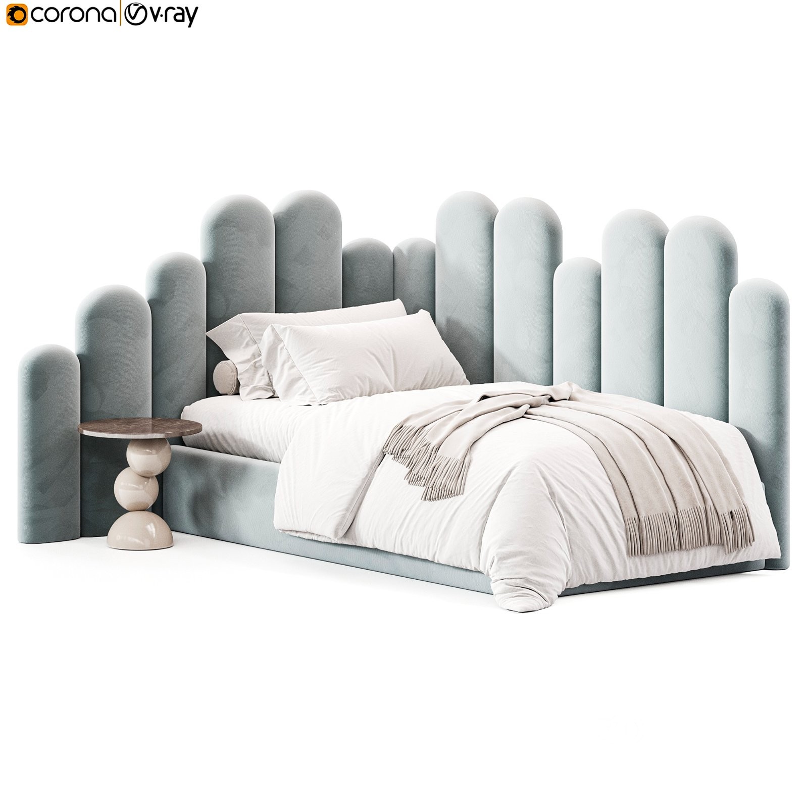 Corner bed Savoyardi kids 2 Image 3