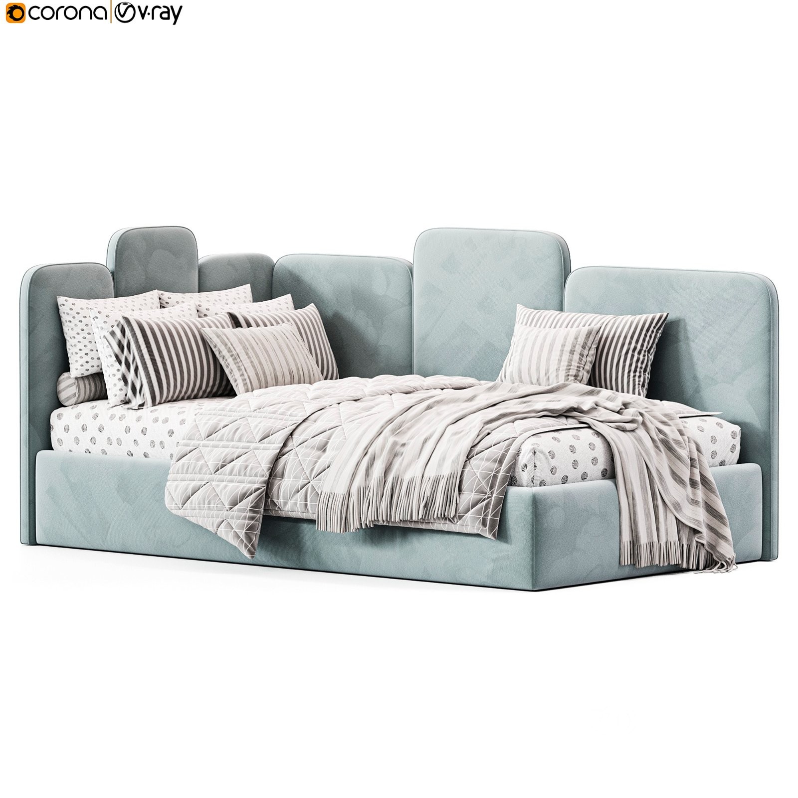 Corner bed Pikachu Design Image 3