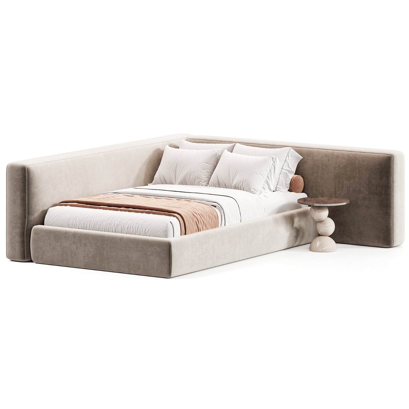 Corner bed Soho Design Image 1