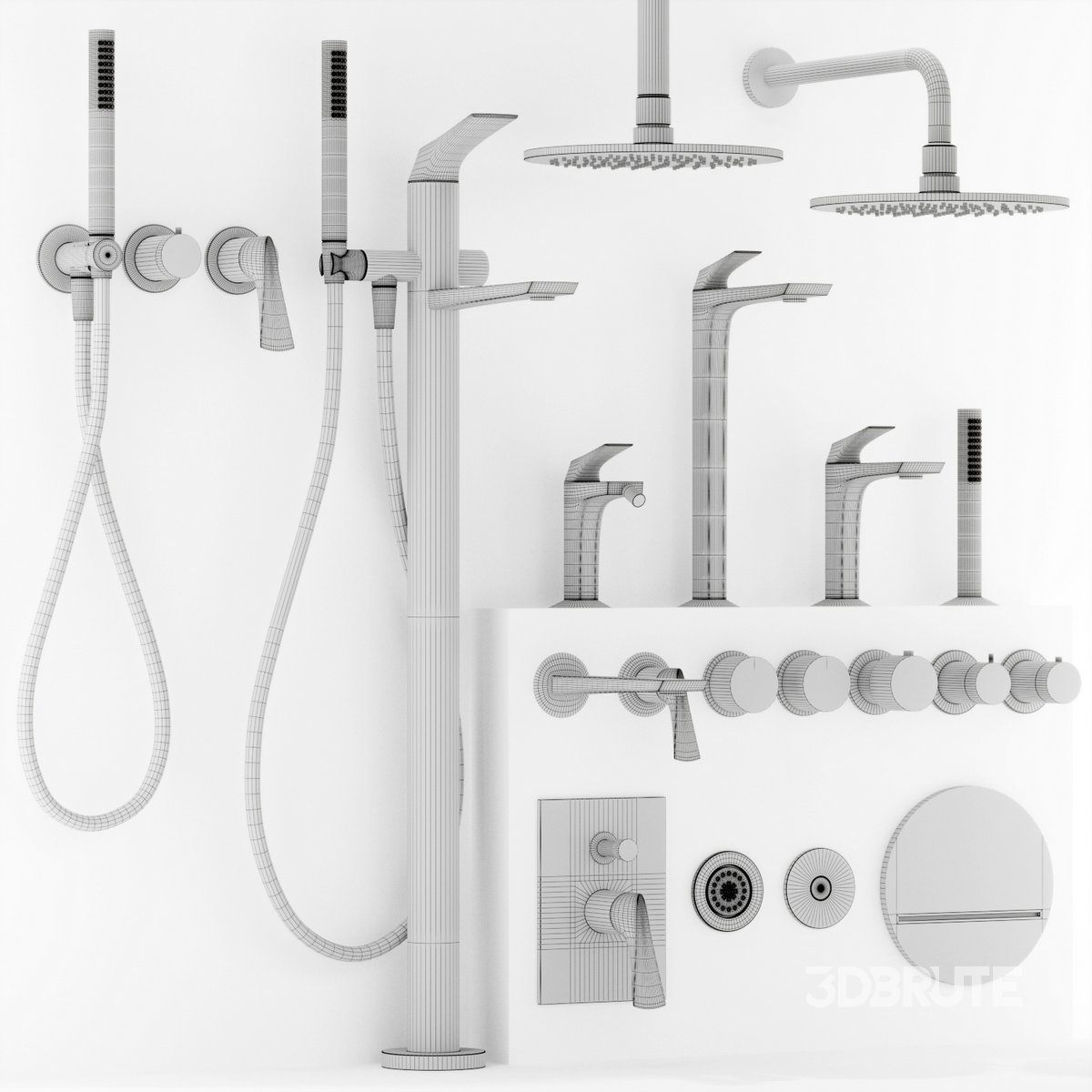 Gessi Ventaglio bathroom faucet collection Image 2