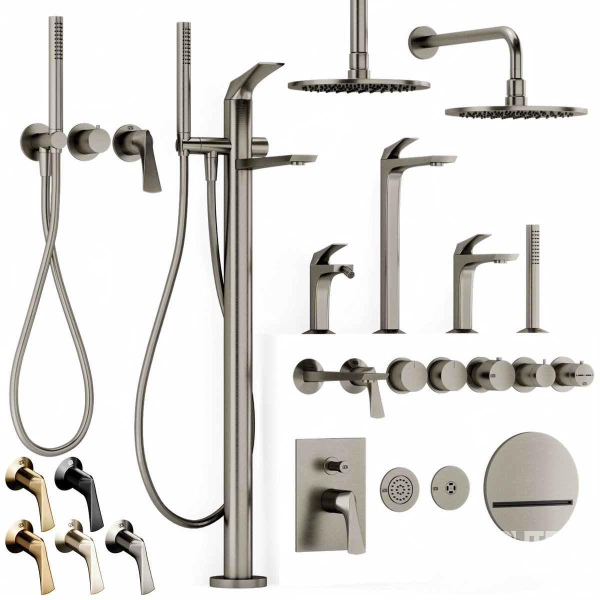Gessi Ventaglio bathroom faucet collection Image 5